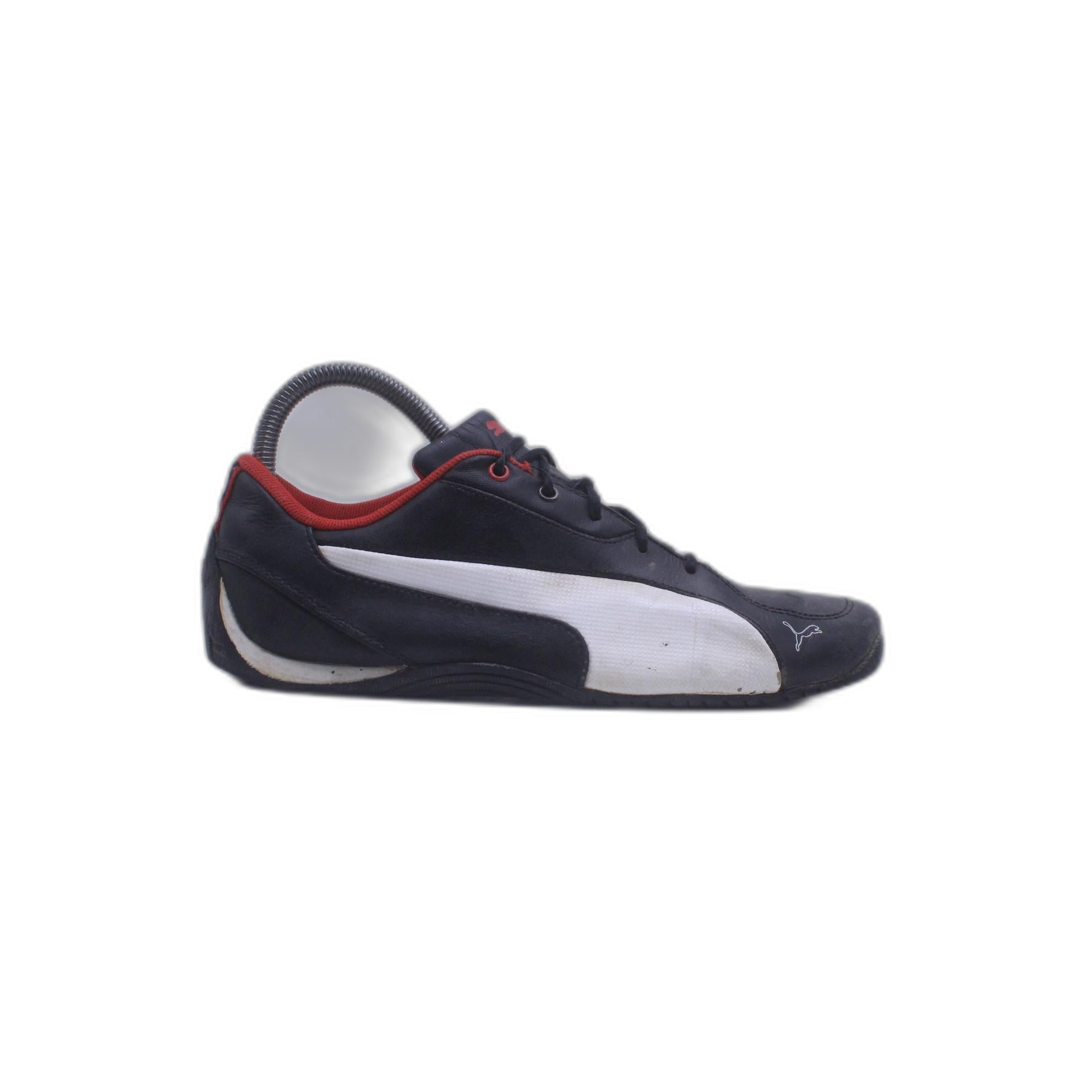 Vintage PUMA Y2K 00's Archives Moto Black Leather Shoe – SWAG KICKS