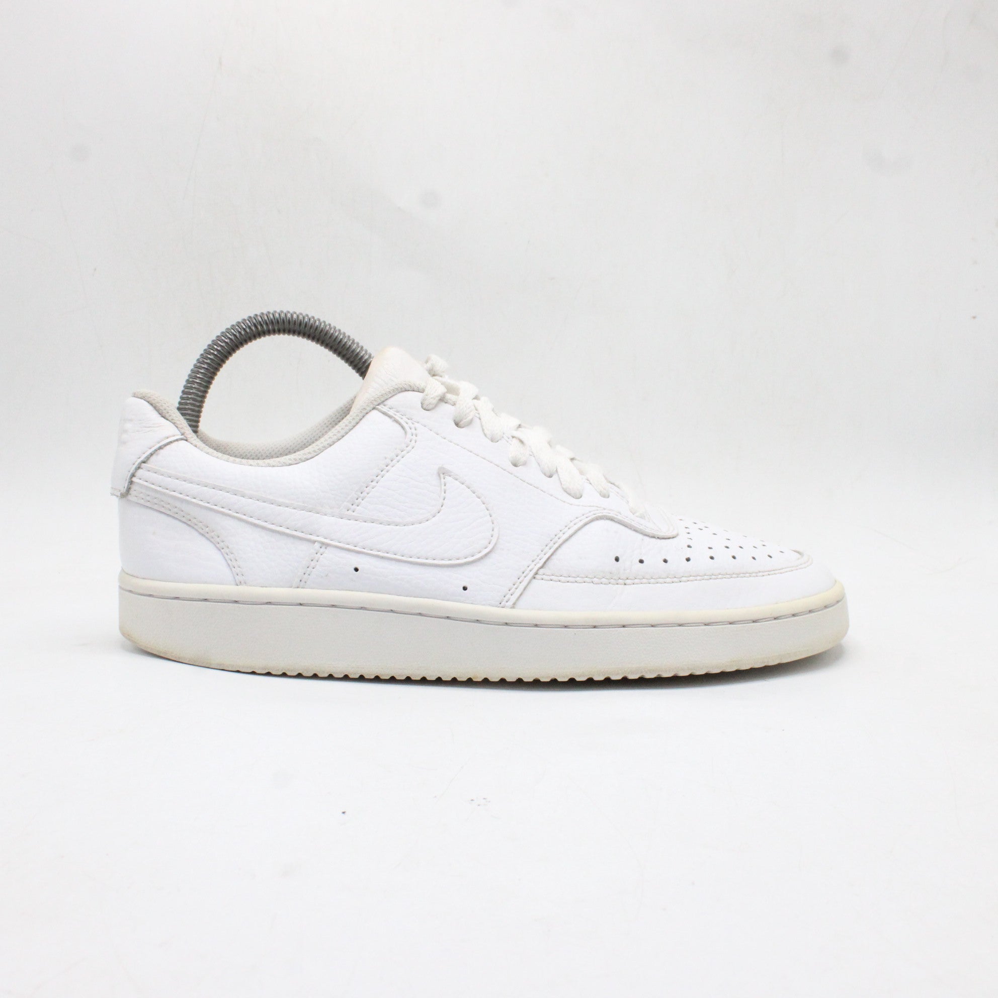 Nike Court Vision Low Sneakers Shoes Triple White Sneaker – SWAG KICKS