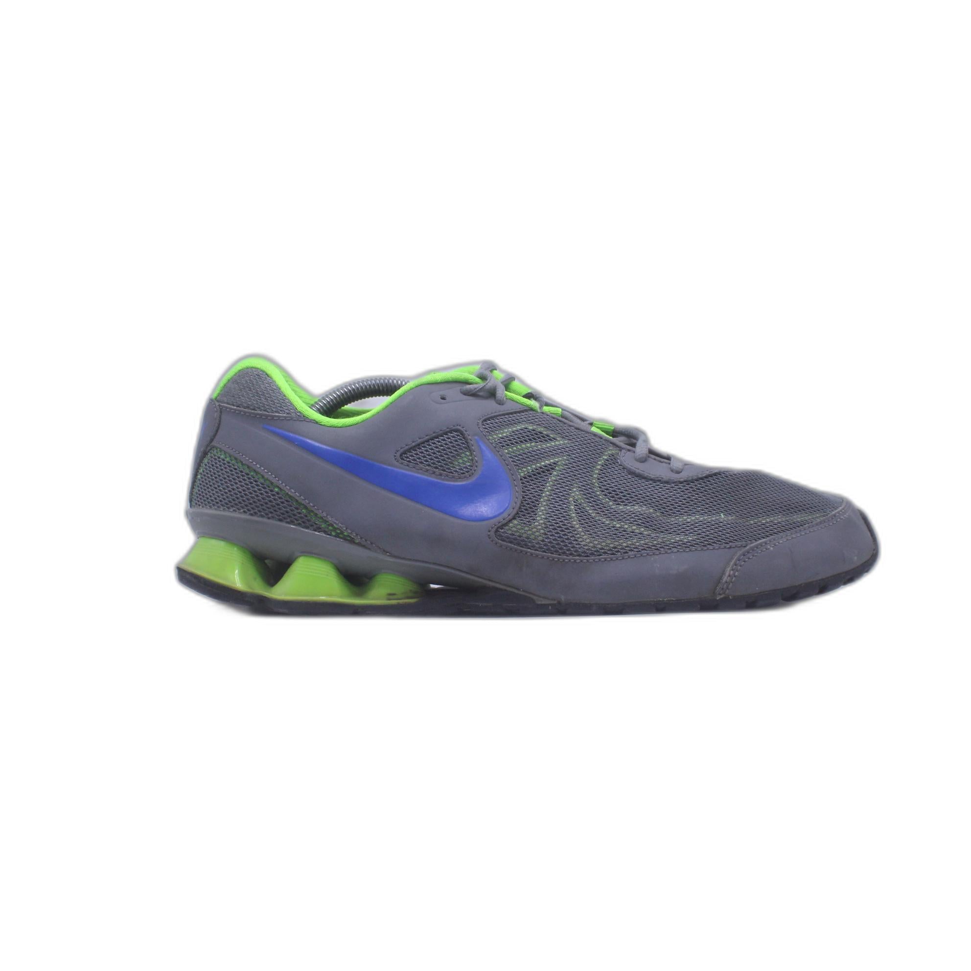 Nike Reax Run 7 RUNNING SHOES Gray Volt green 525755-001 – SWAG KICKS