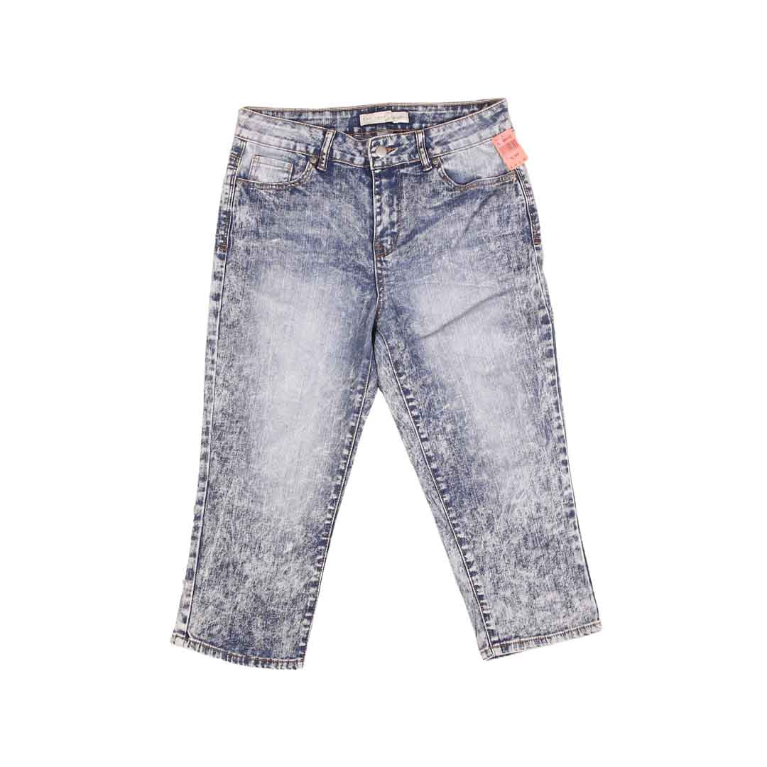 CLASSIC FASHIONED DENIM CAPRI – SWAG KICKS